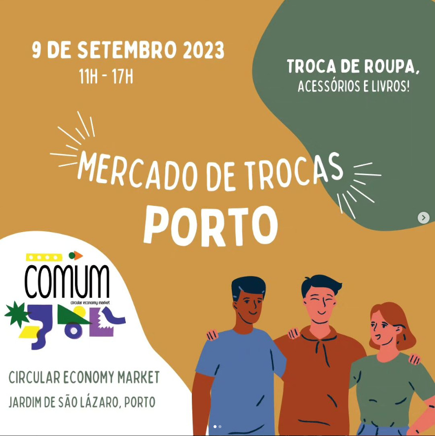 Mercado de Trocas - Let's Swap - Porto/Comum Circular - Peggada