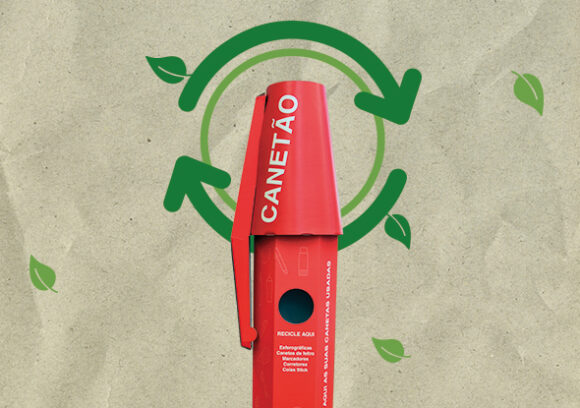 Reciclagem. Sabes onde depositar canetas? - Peggada