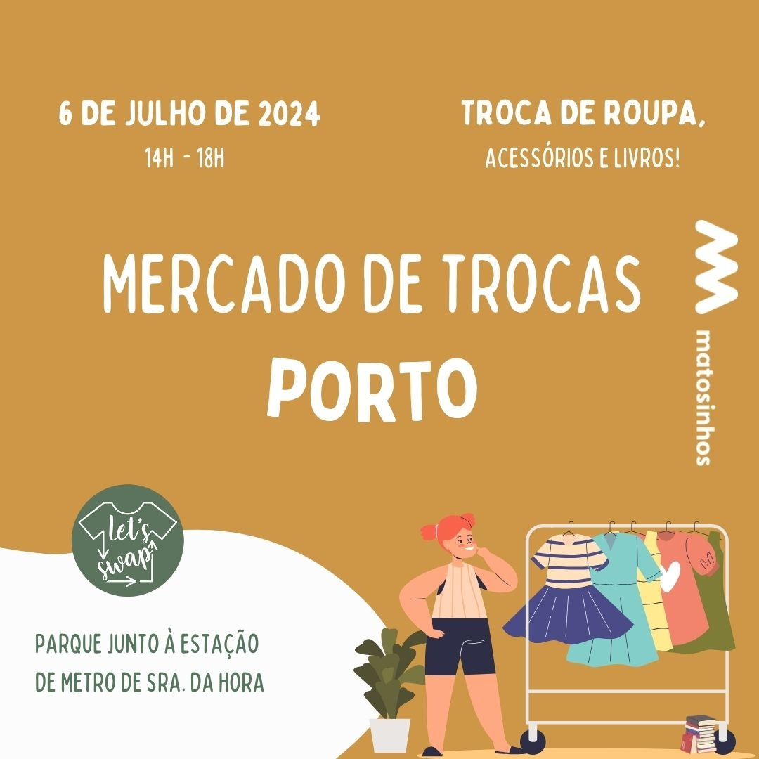 Mercado de Trocas - Matosinhos - Let's Swap - Book Edition - Peggada